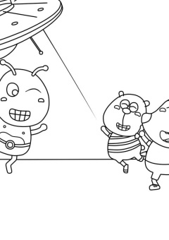 Desenhos do Wolfoo para colorir